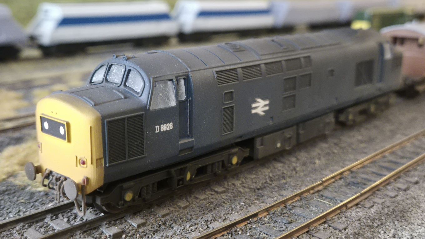 BR Blue (Weathered) Class 37 RTR – One off – Lincoln Locos
